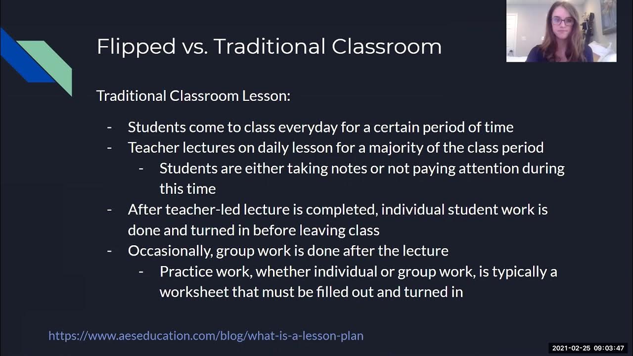 Traditional vs. Flipped Classroom Lesson - YouTube