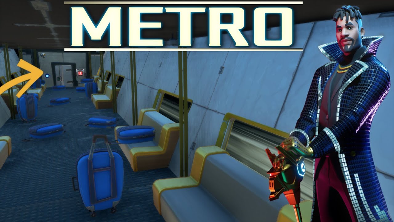 ESCAPE GAME - MÉTRO (JALF) FORTNITE : 60 MIN POUR SORTIR DU TRAIN ...