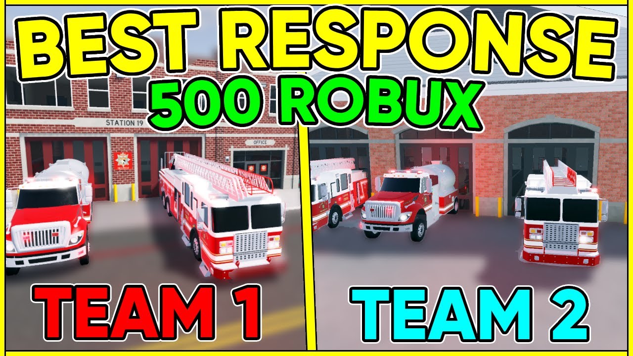 Whoever RESPONDS the BEST WINS 500 ROBUX! ERLC Fire Truck Challenge ...