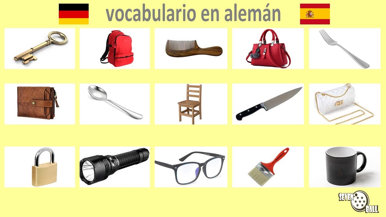 clase de alemán - vocabulario en alemán - YouTube