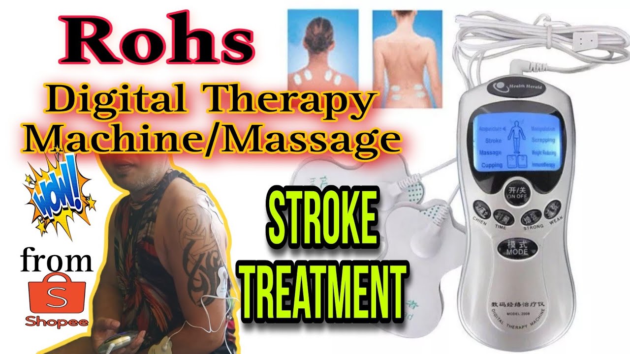 Good for Mild Stroke. Electric Digital Therapy Machine/Massage - YouTube