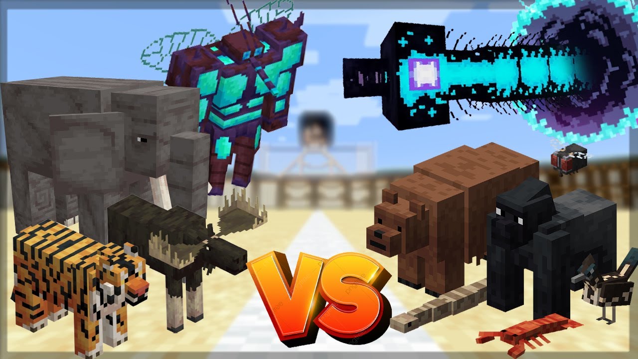 Minecraft: ALEXS MOBS VS ALEXS MOBS ! - TONEIO | BATALHA DE MOBS - YouTube