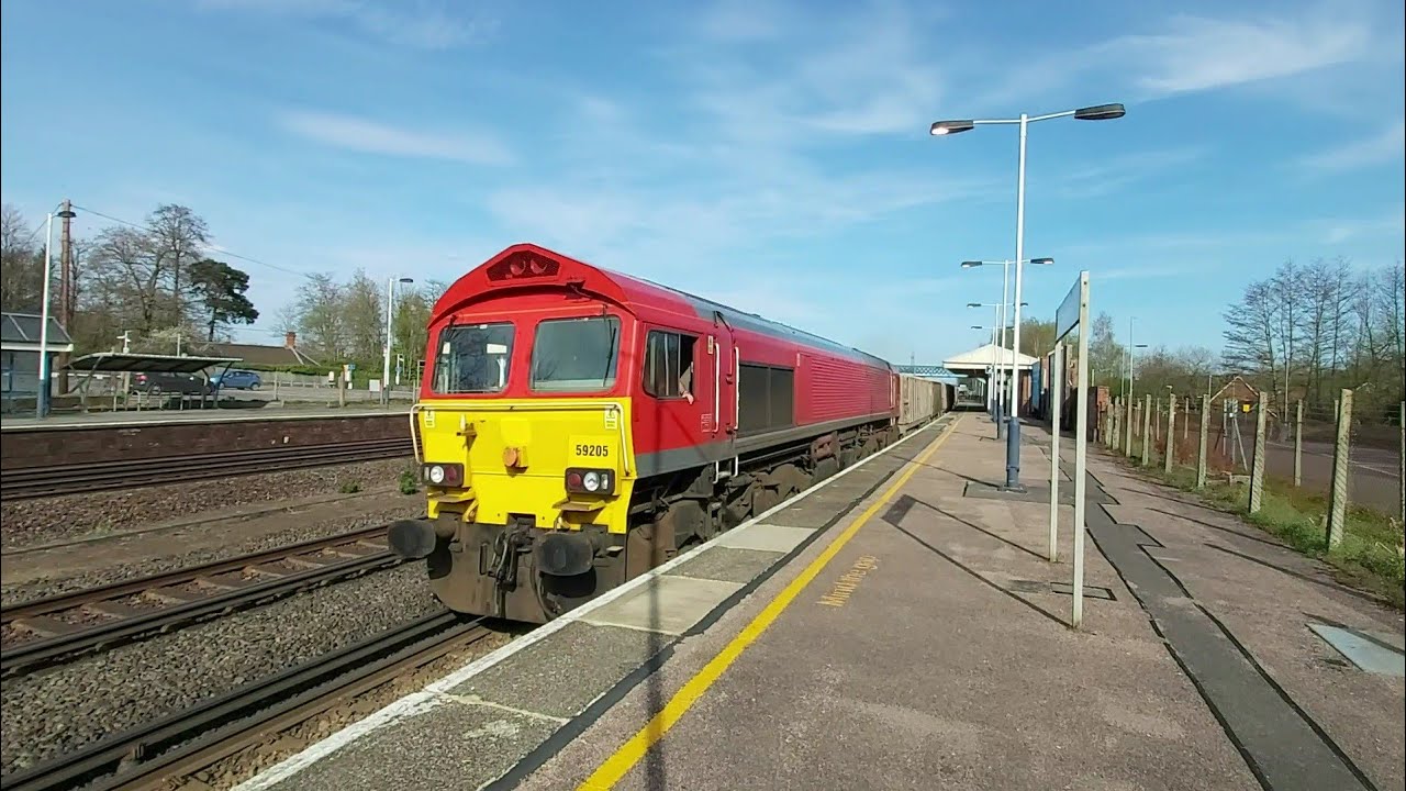 Freightliner class 59205 | Woking Down Yard to Whatley Quarry F Liner ...