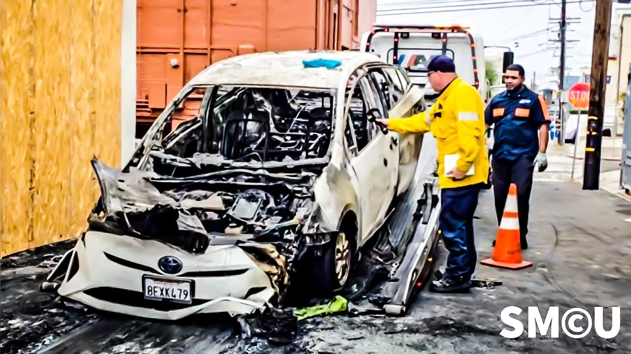Venice Mystery Blaze: Prius Goes Up in Flames, Cause Still Unknown ...