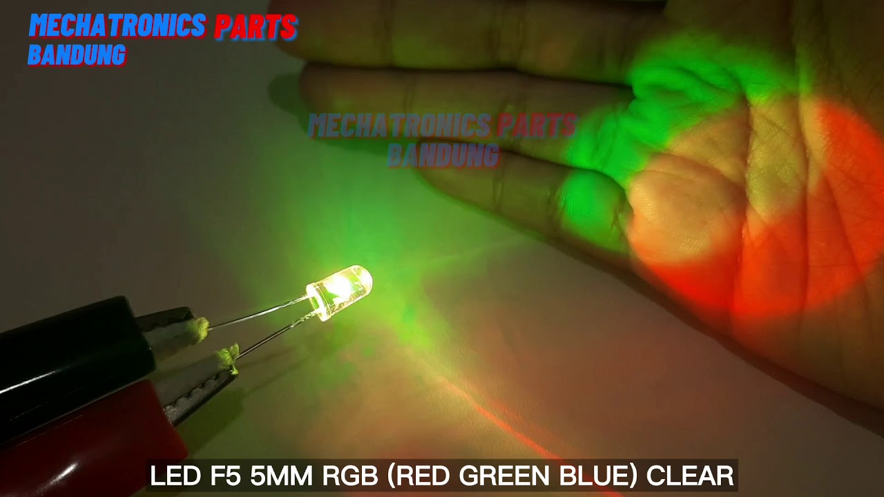 REVIEW LED 5MM RGB KEDIP THREE COLOR LED LIGHT EMITTING DIODE LED ...