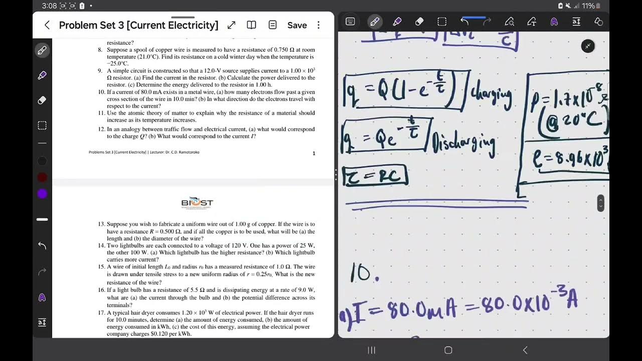 Problem Set 3 - Question 10- Part 1 - YouTube
