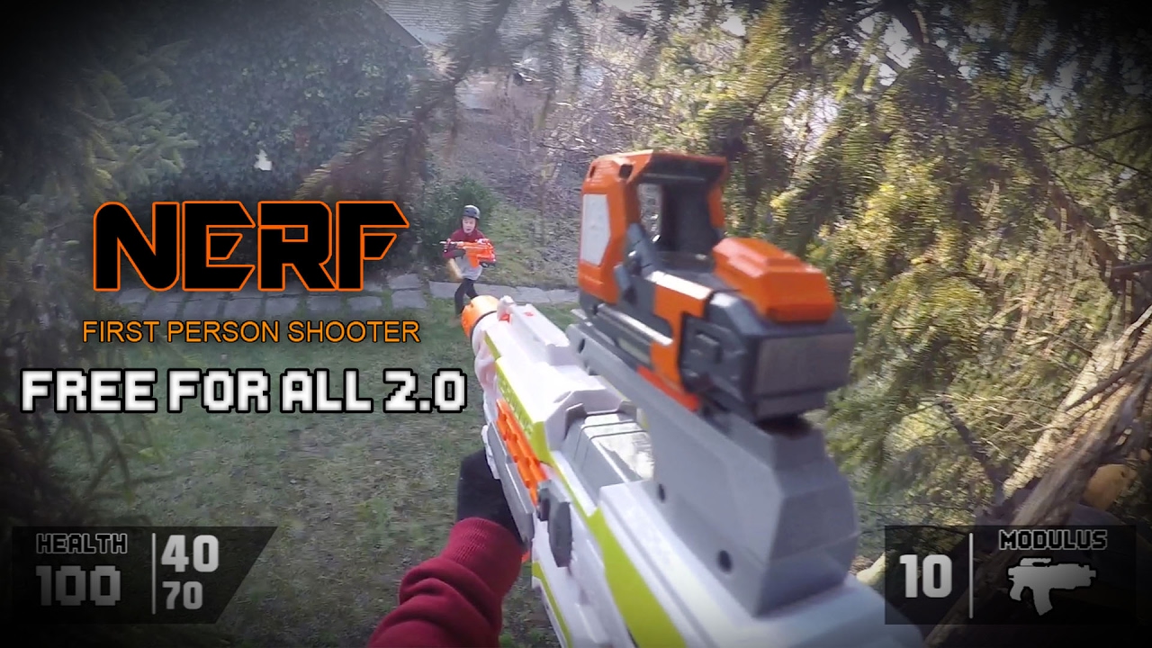 Nerf FPS: Free For All 2.0 - YouTube