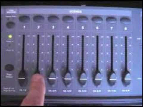 DMX lighting controller programming part 1 - YouTube