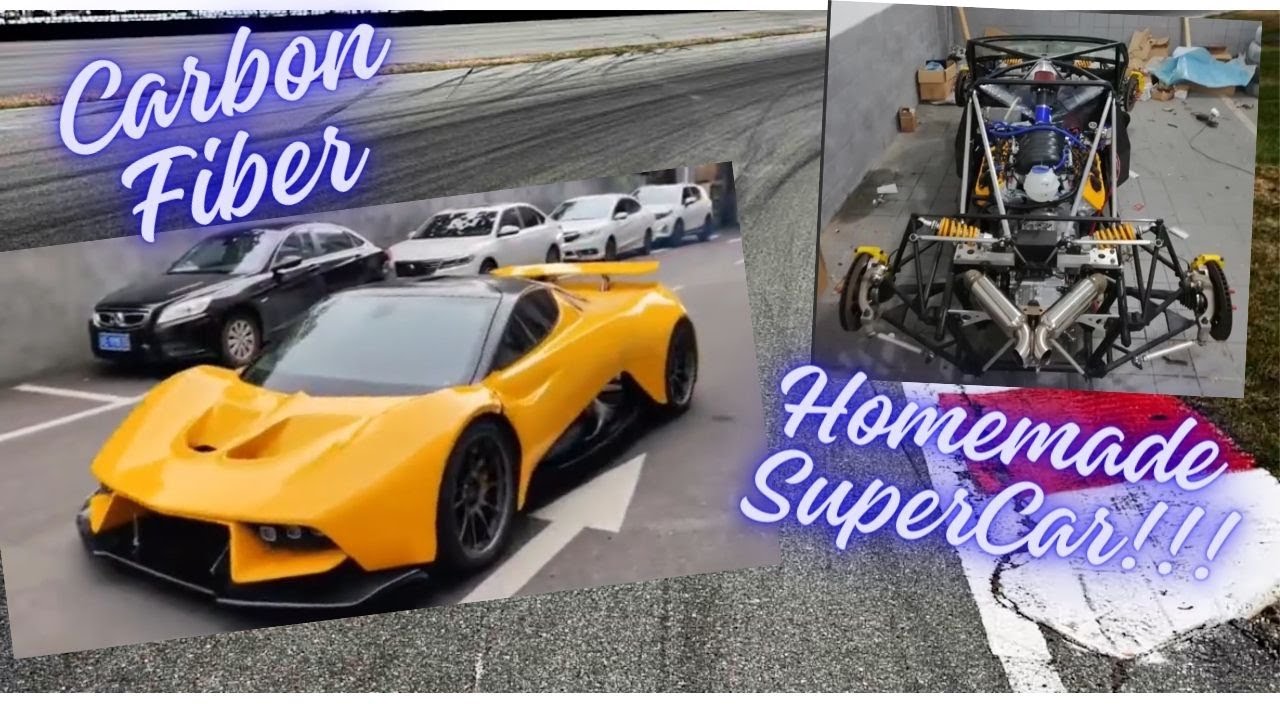 Unique Design In the World!!! Homemade Super Sport Car!!! Full Carbon ...