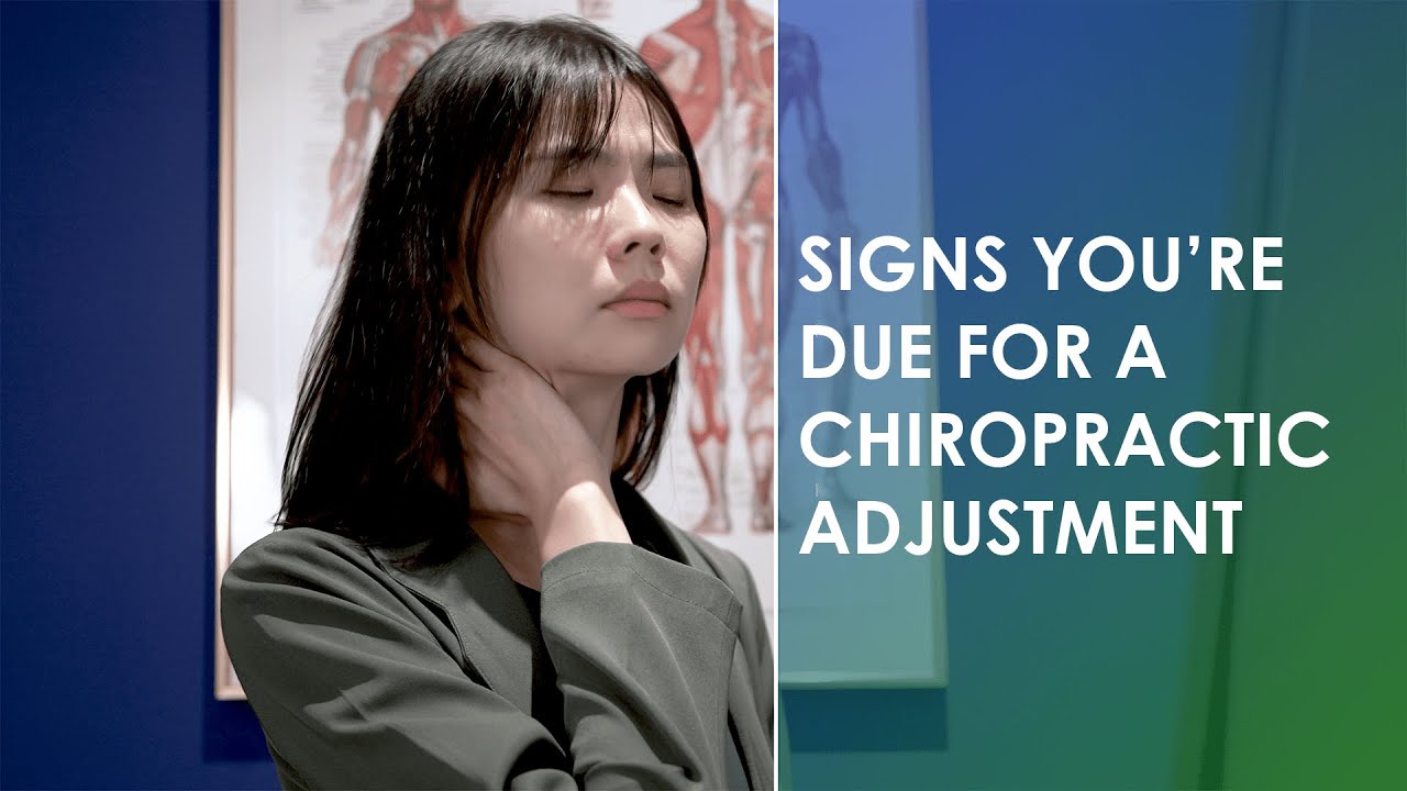 Signs you’re due for a Chiropractic Adjustment | My Chirocare - YouTube