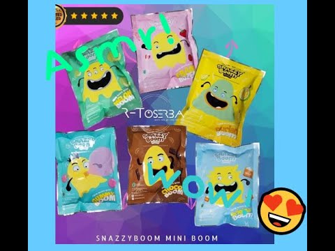 ASMR Permen Snazzy Boom ll With Caya - YouTube