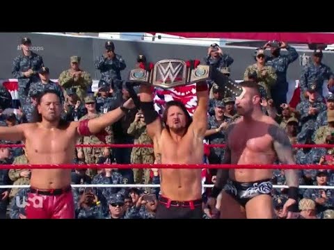 WWE tribute to the troops 2017 - YouTube