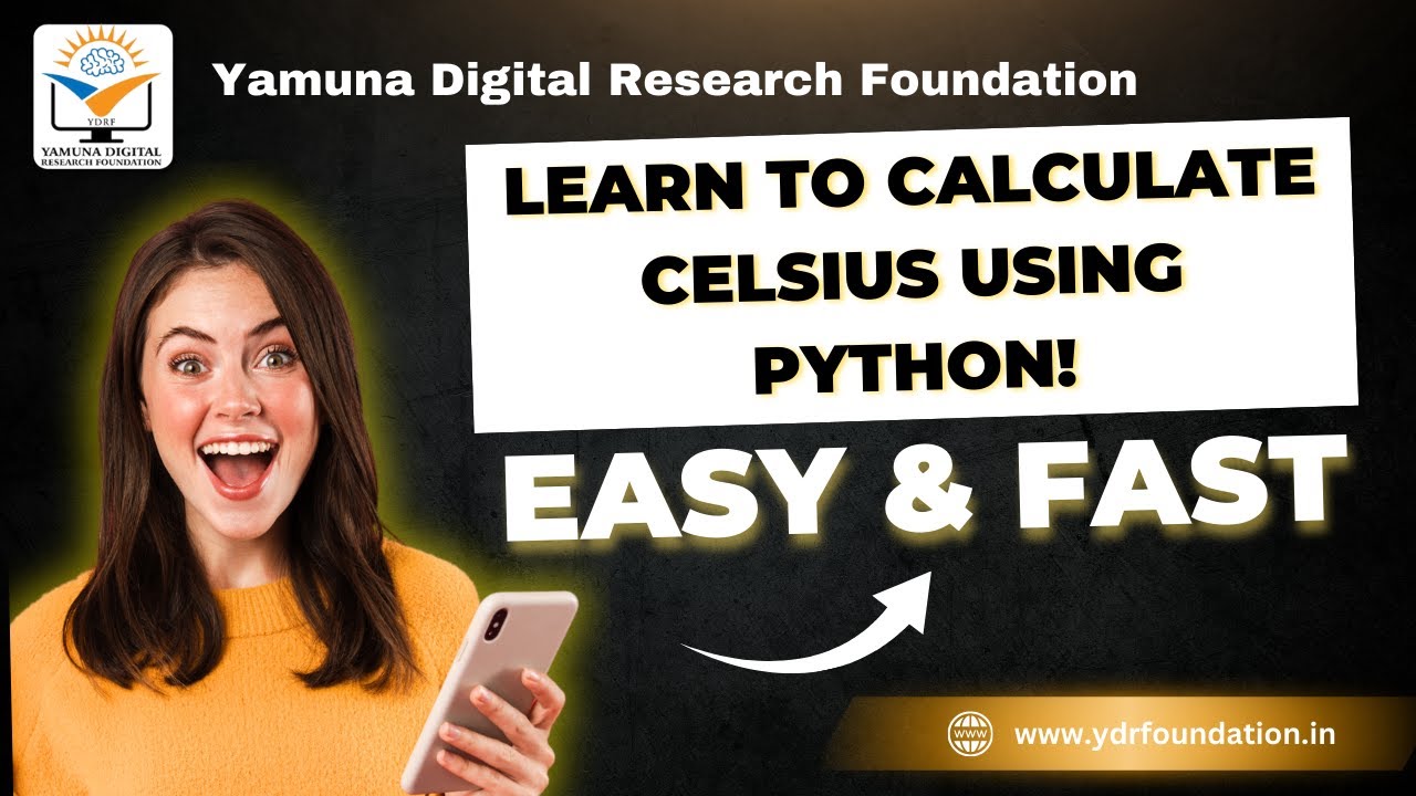Learn to calculate Celsius using Python! (Easy & Fast) - YouTube