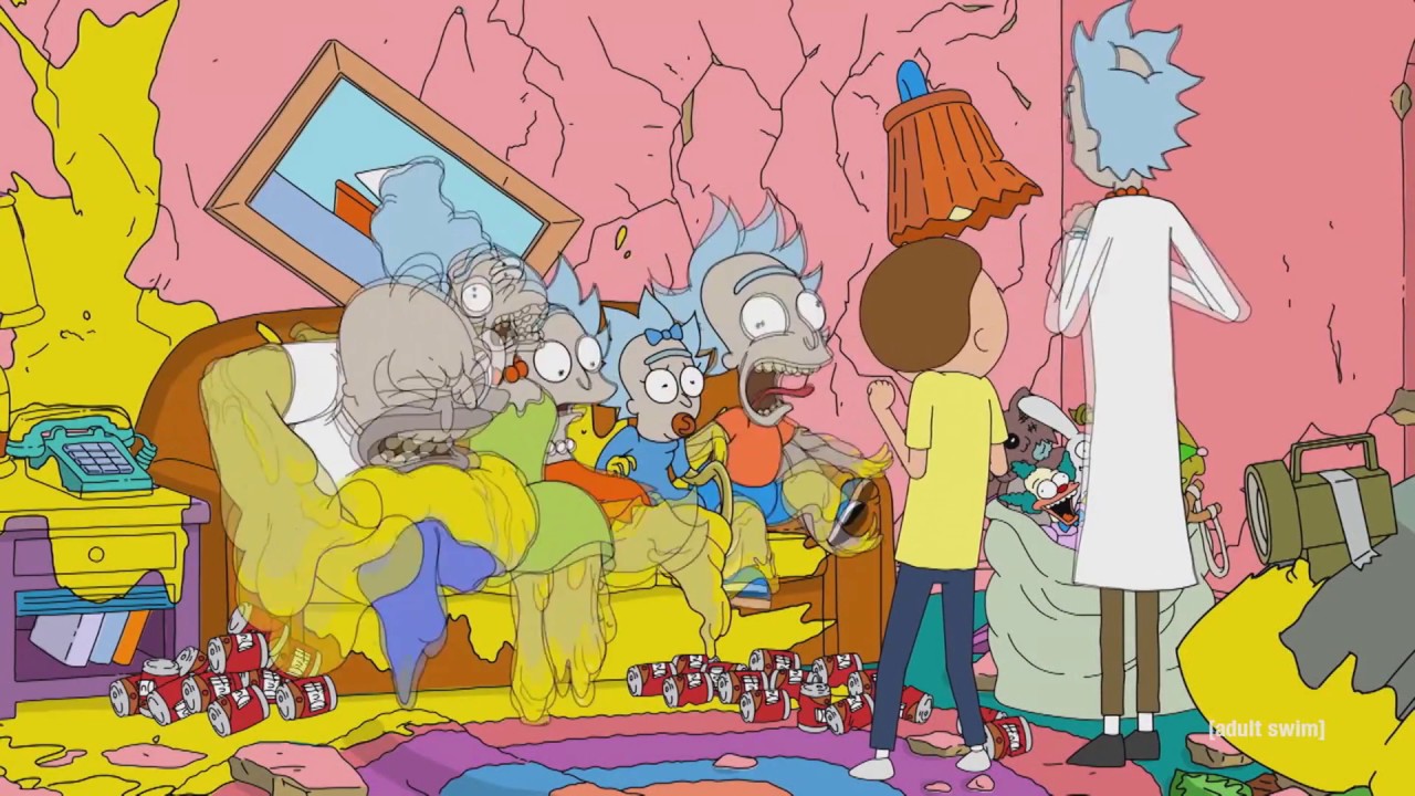Рик и Морти Симпсоны / Rick and Morty Simpsons - YouTube