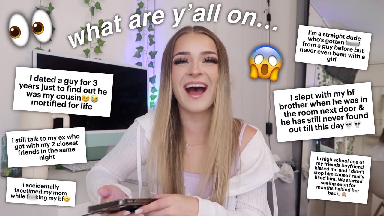 Reacting to my SUBSCRIBERS Juiciest Confessions 👀😱 | SavWay - YouTube