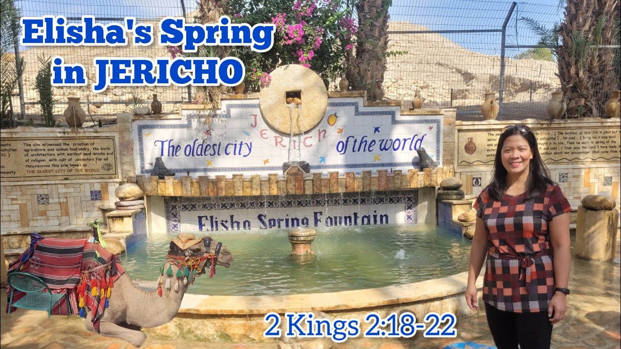 Holyland: Elisha's Spring in the Bible / Jericho, the oldest city of ...