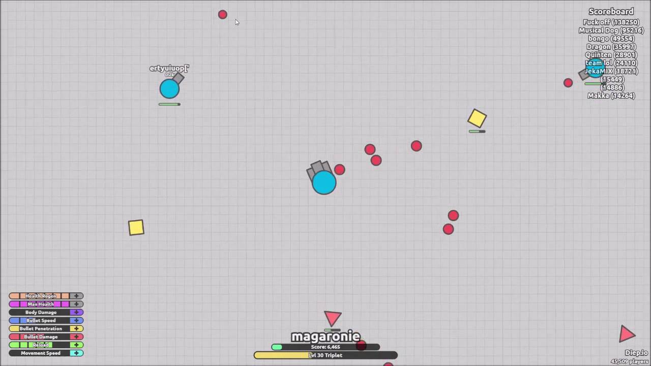 Diep.io // Gameplay // Leader?! - YouTube