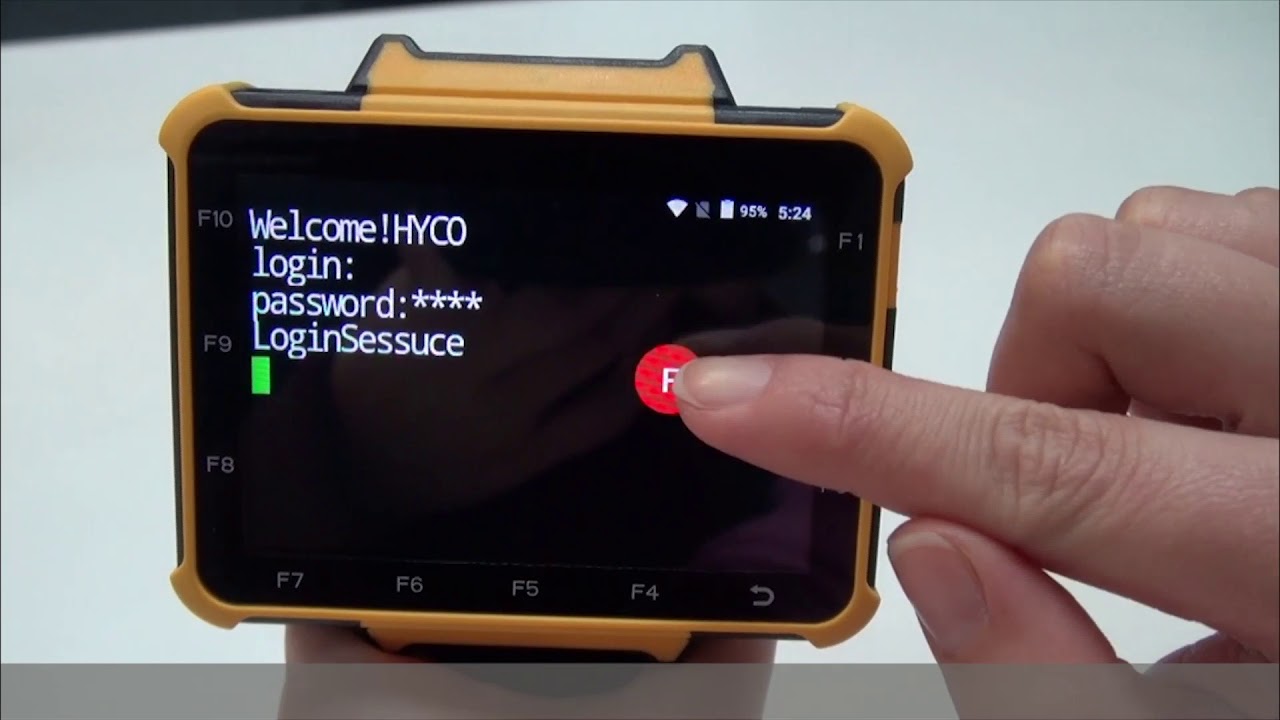 How to use on screen button - YouTube