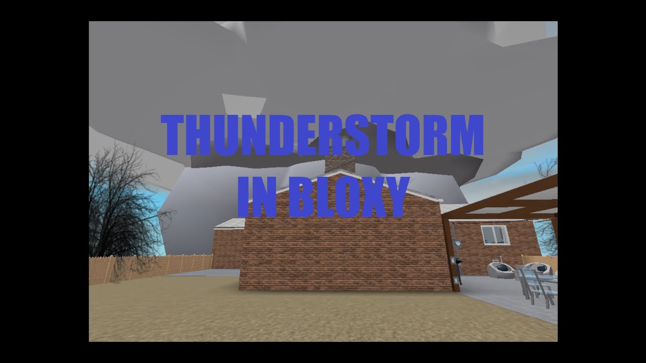 Bloxy City Thunderstorm (Mar 9, 2021) - YouTube