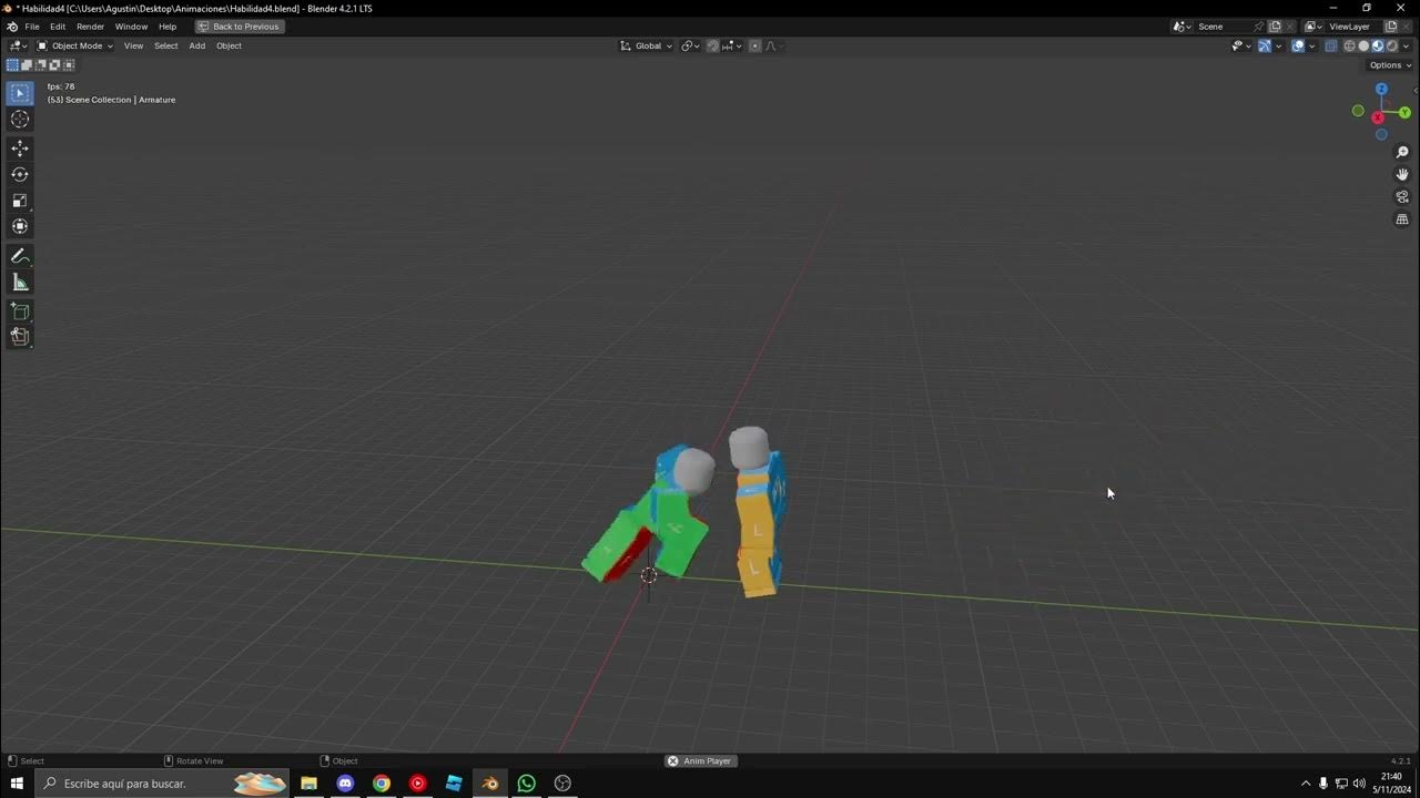 Day 32: Making Animations in Blender | Roblox - YouTube