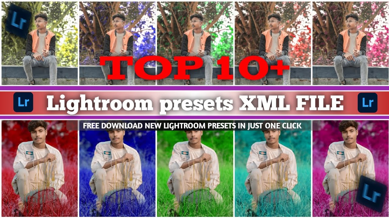 Top 10+ Lightroom Presets (XMP/FILE)||Adobe Lightroom Presets - 2024 ...