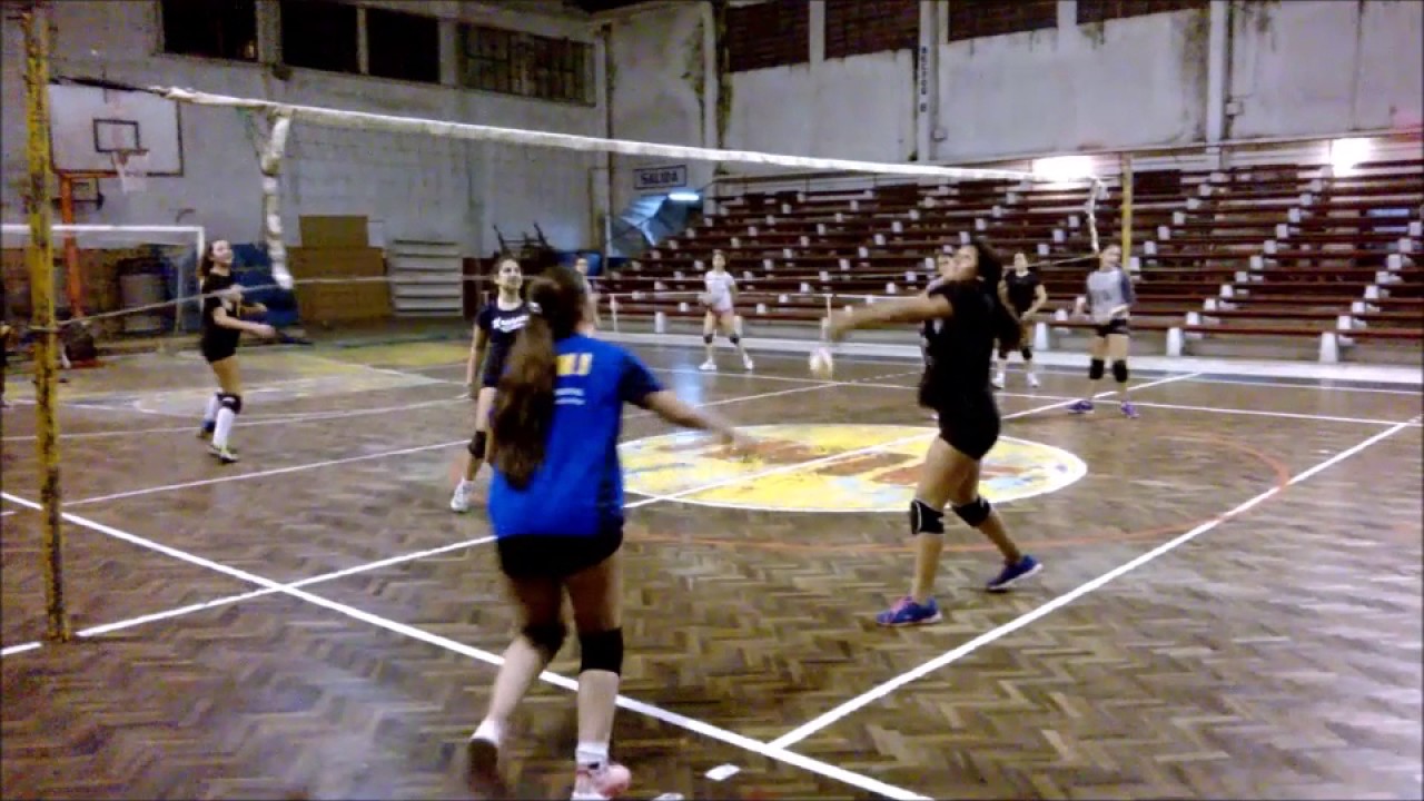 EJERCICIO DE VOLEIBOL de CONTROL INTEGRAL (saque, recepcion, armado ...