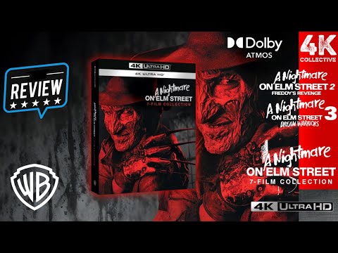 A Nightmare On Elm Street 7 Film Collection 4K UltraHD Blu-Ray Video Review of Parts 2 & 3