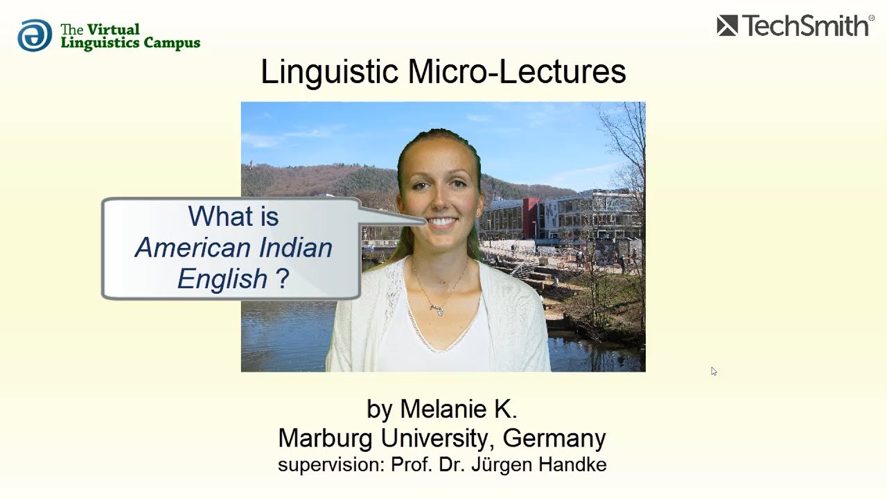 VAR_010 - Linguistic Micro-Lectures: American Indian English - YouTube