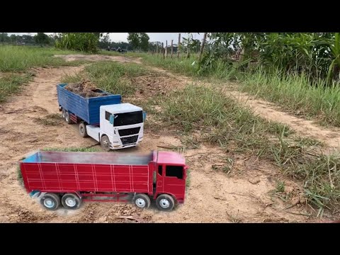 MY 16 000 DOLLAR SCALEART RC TRUCK MAN TGS 8X8 ROLL OFF WITH PALFINGER ...