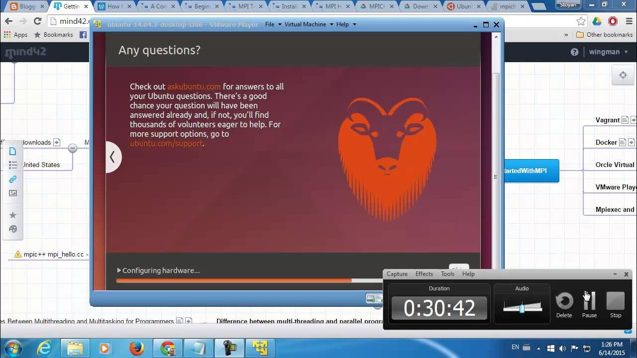 Getting started with MPICH on Ubuntu. (Parallel Computing/Programming with MPI) - YouTube
