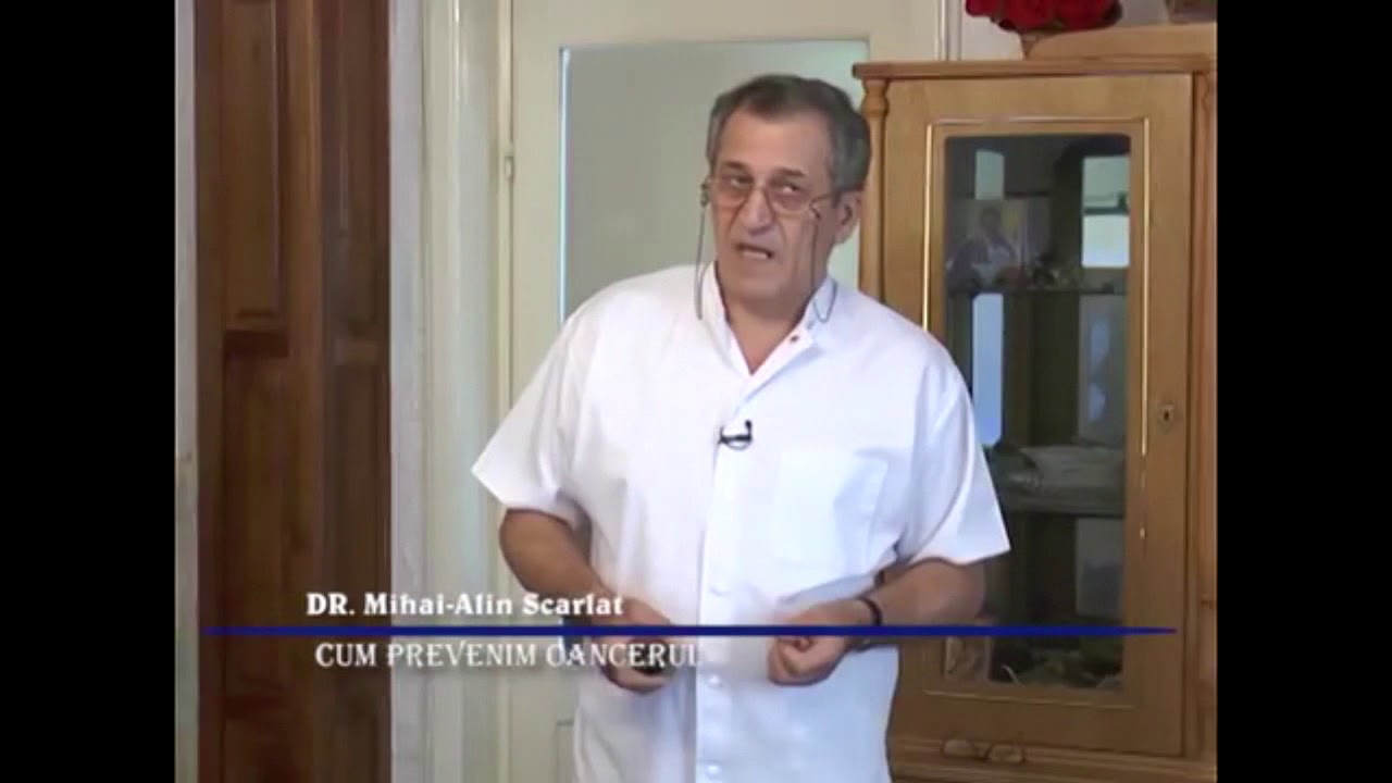 Dr. Alin Scarlat - Cum prevenim cancerul - partea I - YouTube