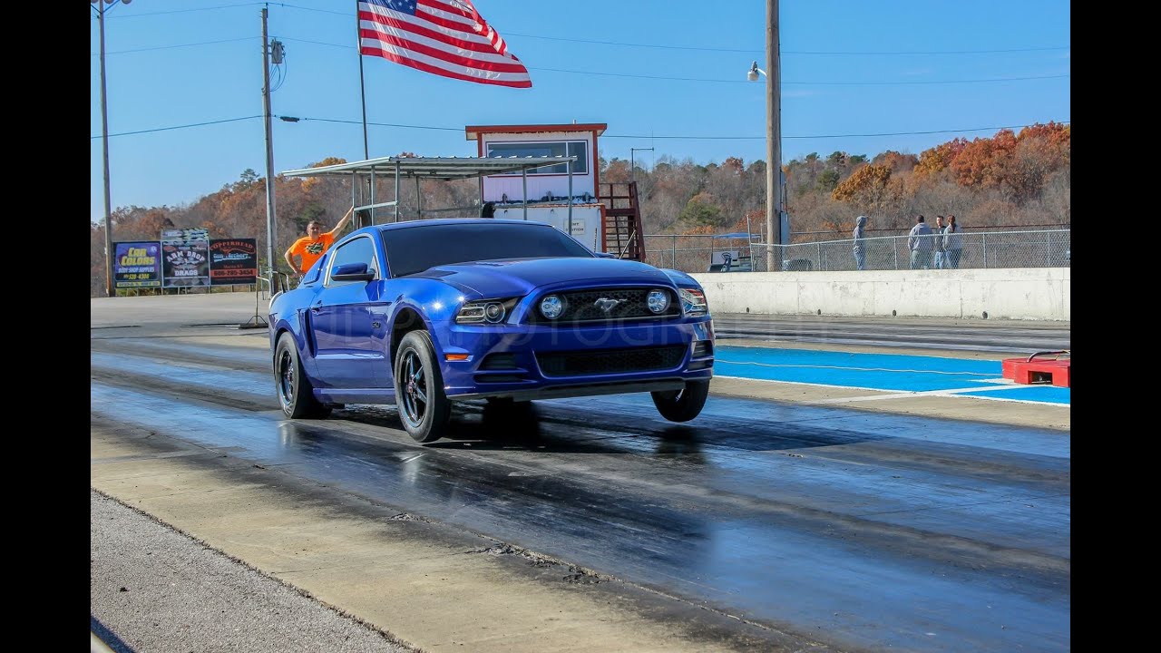 Corey's Bolt on Coyote Mustang - 11.65 at 119 MPH - YouTube