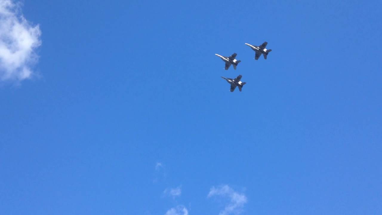 Flyover at Navy Football Game - YouTube