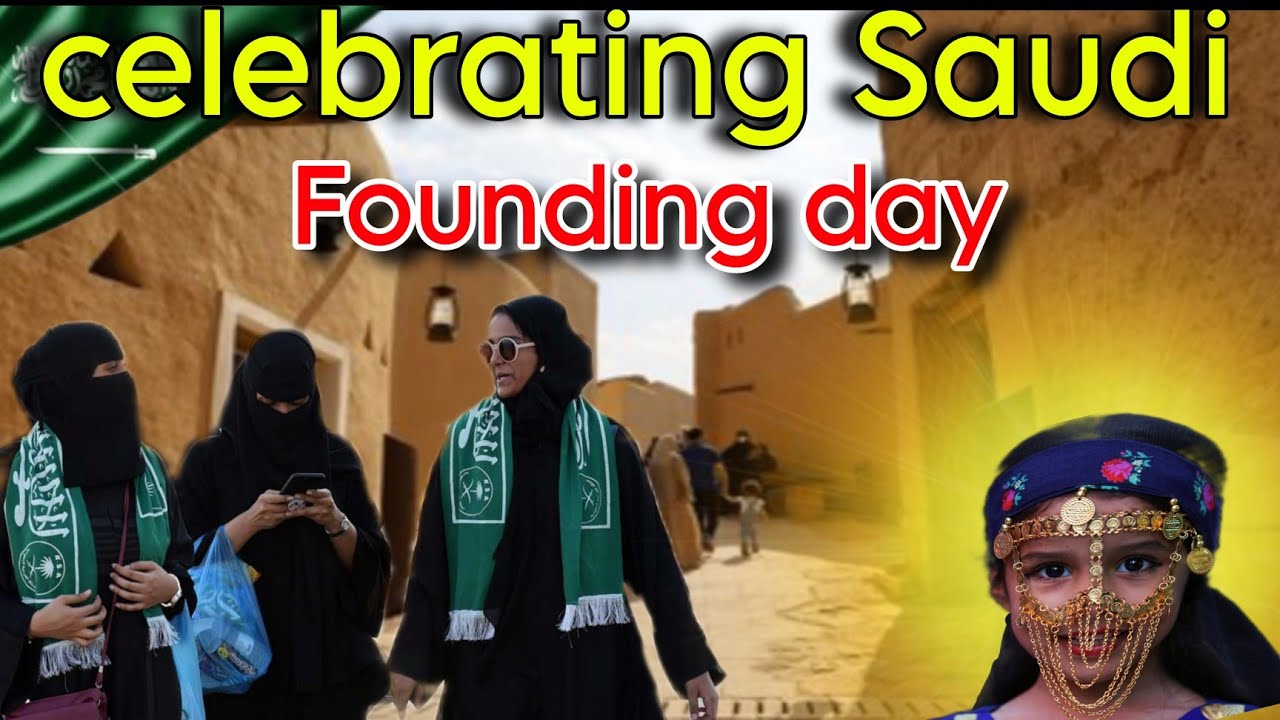 Celebrating Saudi founding day At My Kafeel home 🏠|Saudi family|# ...