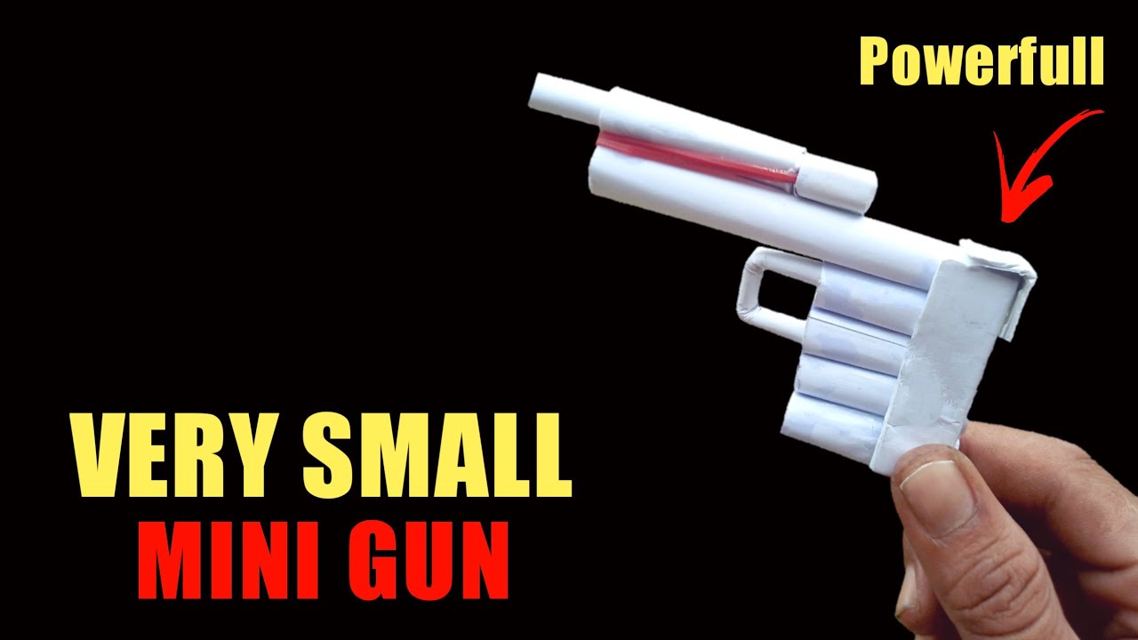 DIY - Mini Paper Gun | How to Make a Paper Gun | A simple Paper Toy Gun ...