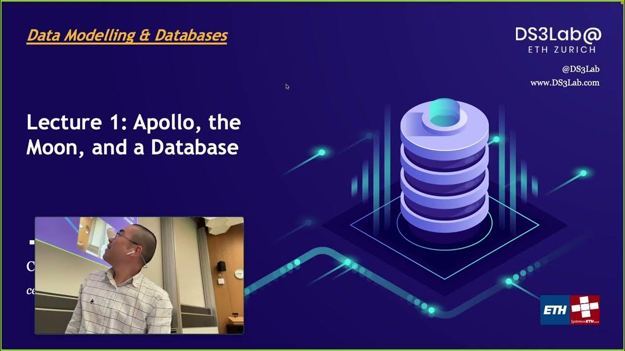 Lecture 1: Apollo, the Moon, and a Database (Data Modelling and Databases 2022) - YouTube