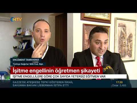 Halk Eğitim İşaret Dili Eğitimleri Rezaletini NTV Haber de dile getirdik.