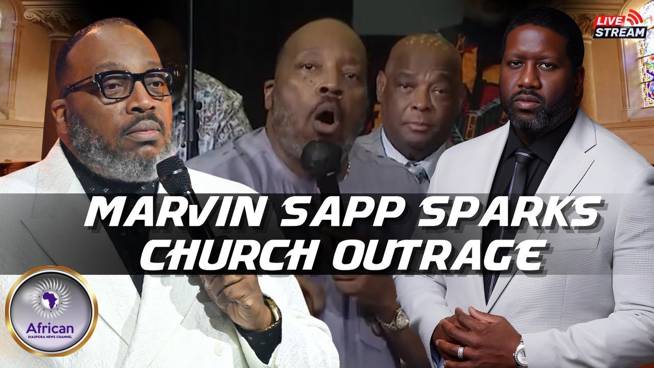 Pastor Marvin Sapp Tells Ushers To Stop Church Members From Leaving So ...
