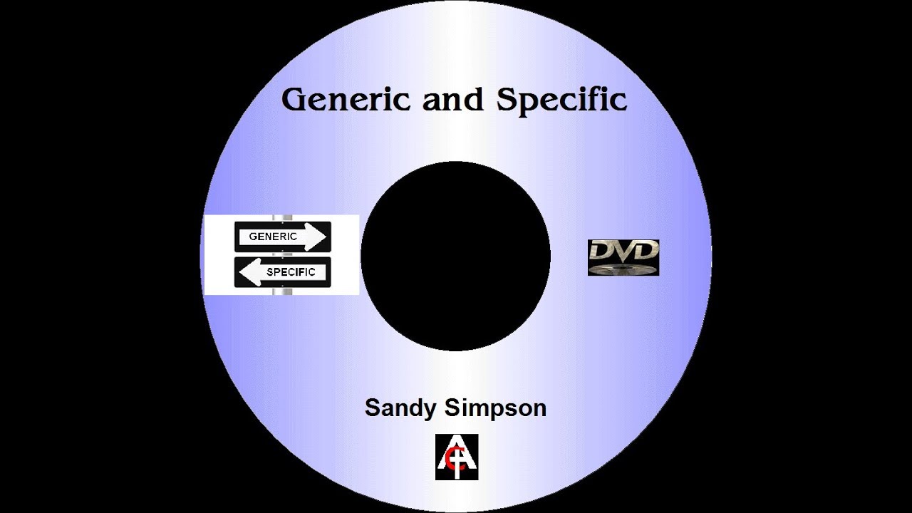 Generic and Specific - YouTube