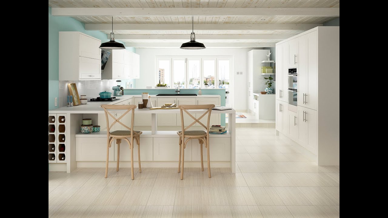 Кухня в Светлых Тонах - дизайн - фото 2018 / Kitchen in Light Tonks ...