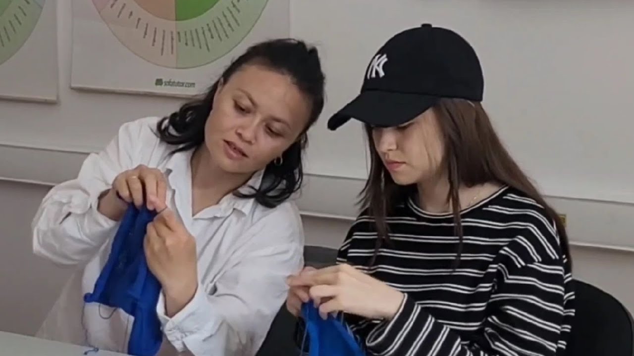 Национальная одежда поволжских немцев. Женская блузка - YouTube
