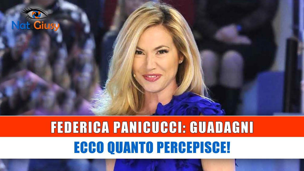 Federica Panicucci, Guadagni: Ecco Quanto Percepisce! - YouTube