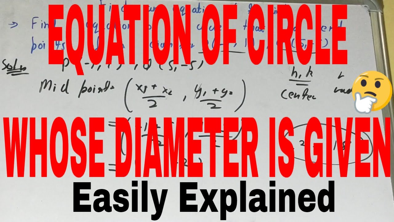 Find An Equation Of The Circle Whose Diameter Has Endpoints Equation Of find-an-equation-of-the-circle-whose-diameter-has-endpoints-equation-of