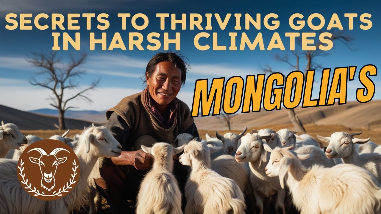 Mongolia's Extreme Weather Goat Raising PRO Shares Top Tips! - YouTube