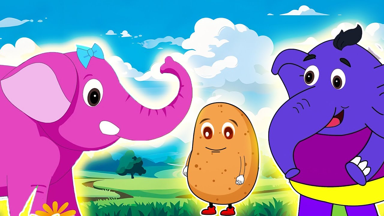 Aloo Kachaloo Kahan Gaye The , Hathi Raja | Hindi Rhymes for Children ...