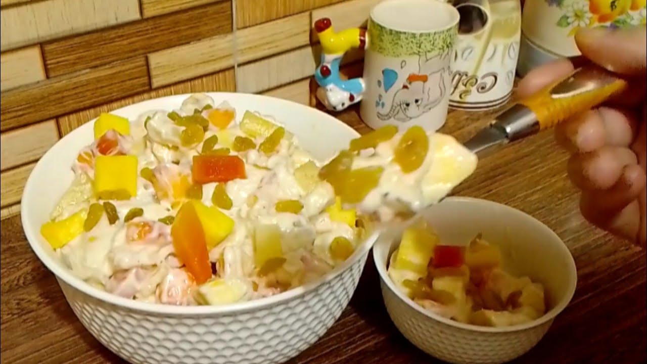 Sweet Recipes | Asaan Tareen Mitha🔥 | Healthy Fruit Salad Recipe ...