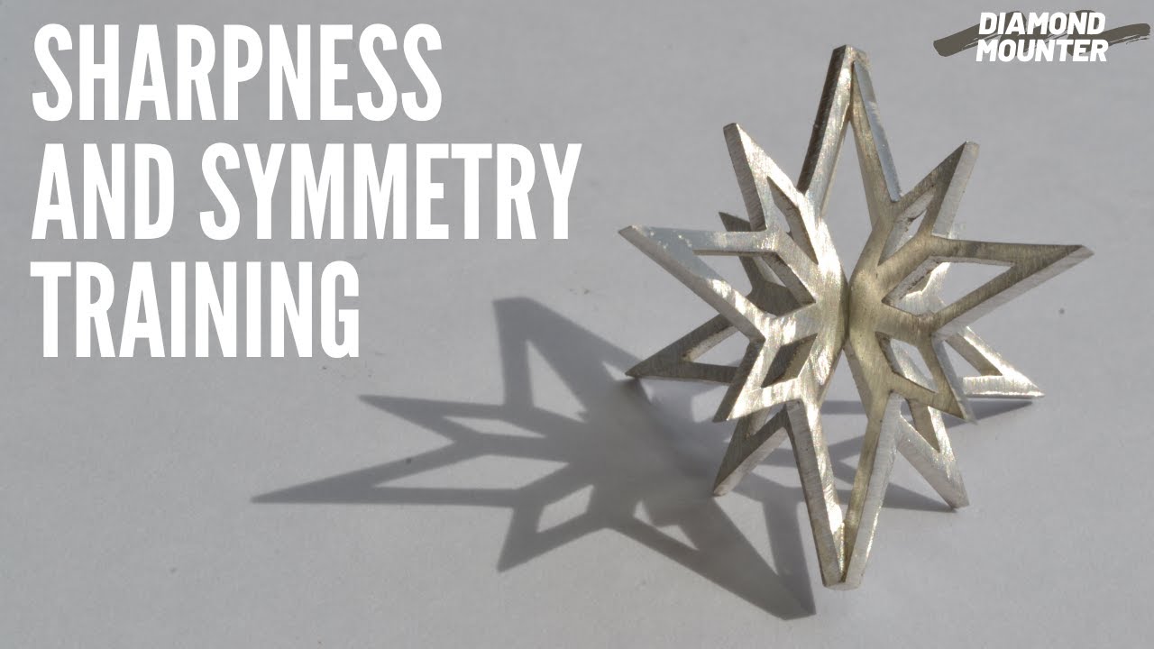 Straight Sharp Lines and Symmetry Practice - YouTube