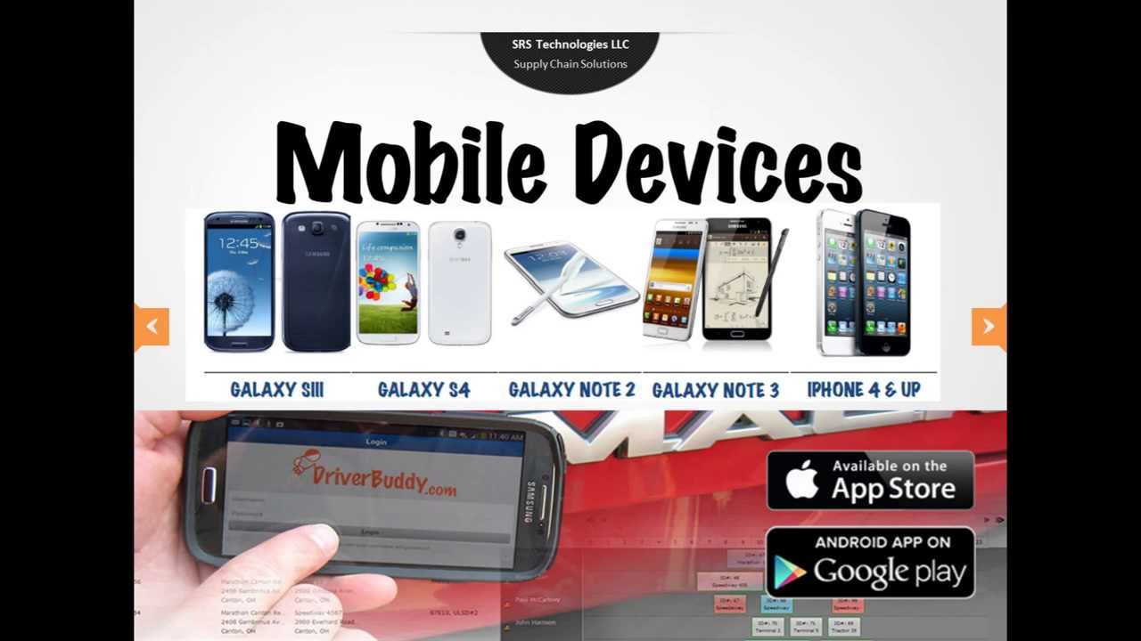 Driver Buddy Mobile User Interface Walkthrough - YouTube