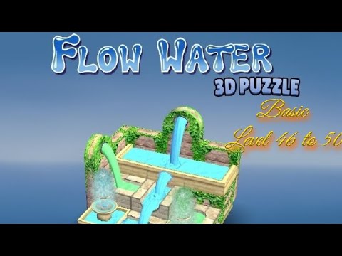 Flow Water 3D Game | Level 46 to 50 solved - YouTube