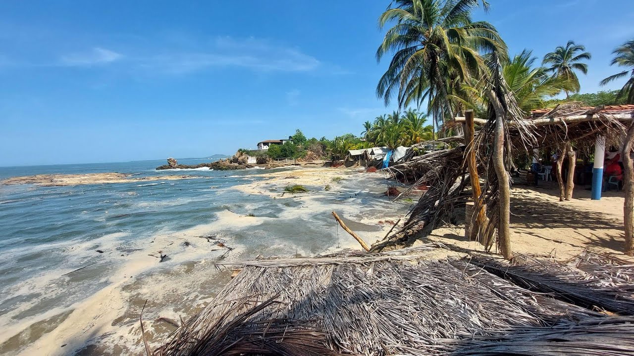 ‼️MAR se lleva parte de las Enramadas y Playa en las Peñitas Municipio ...